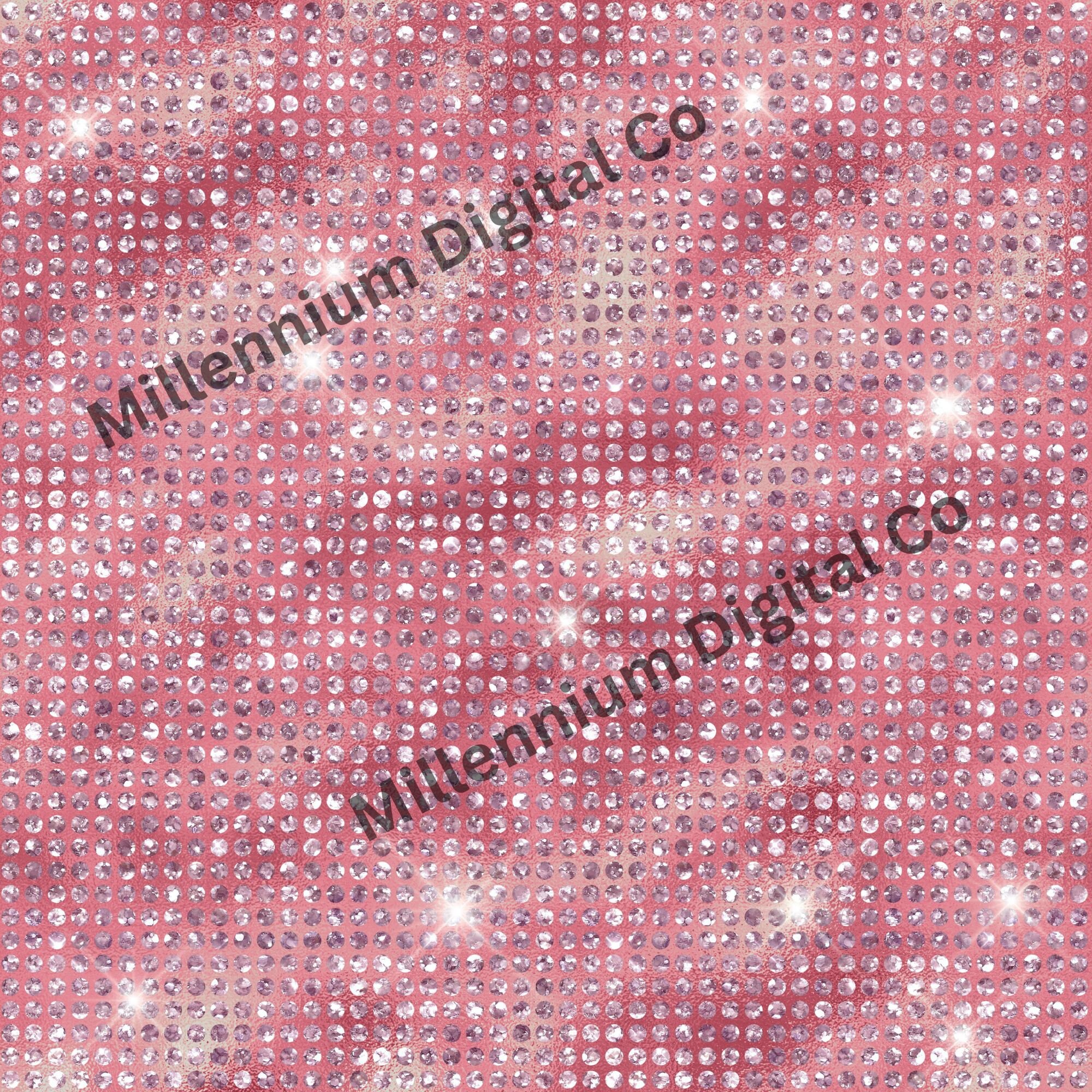 Diamond Studded Digital Paper Patterns, 12 Seamless Commercial Use ...