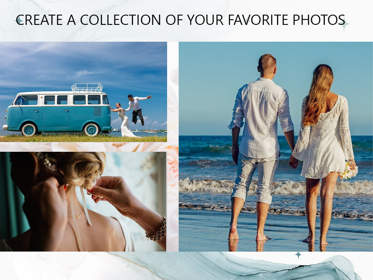 Wedding Slideshow Powerpoint Template, Instant Download Editable ...