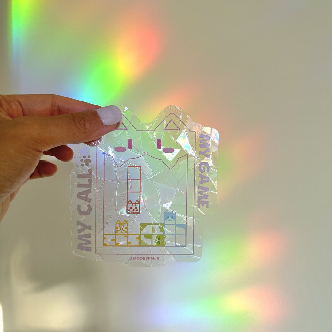 Tetris | Cute Cat Sun Catcher | Window Decals, Rainbow Suncatcher ...