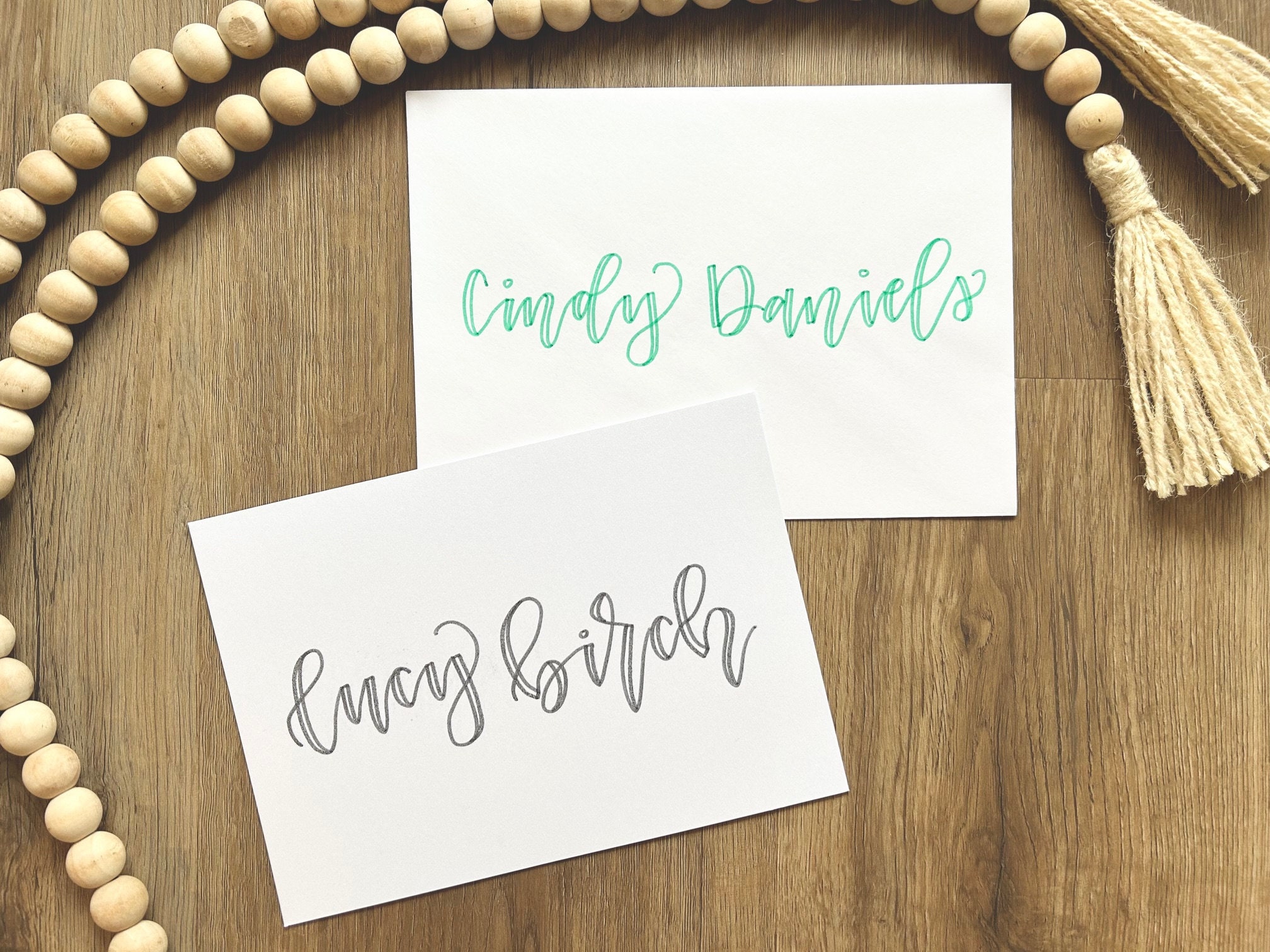 Open Script Hand Lettered Envelope / Calligraphy Envelope / - Etsy