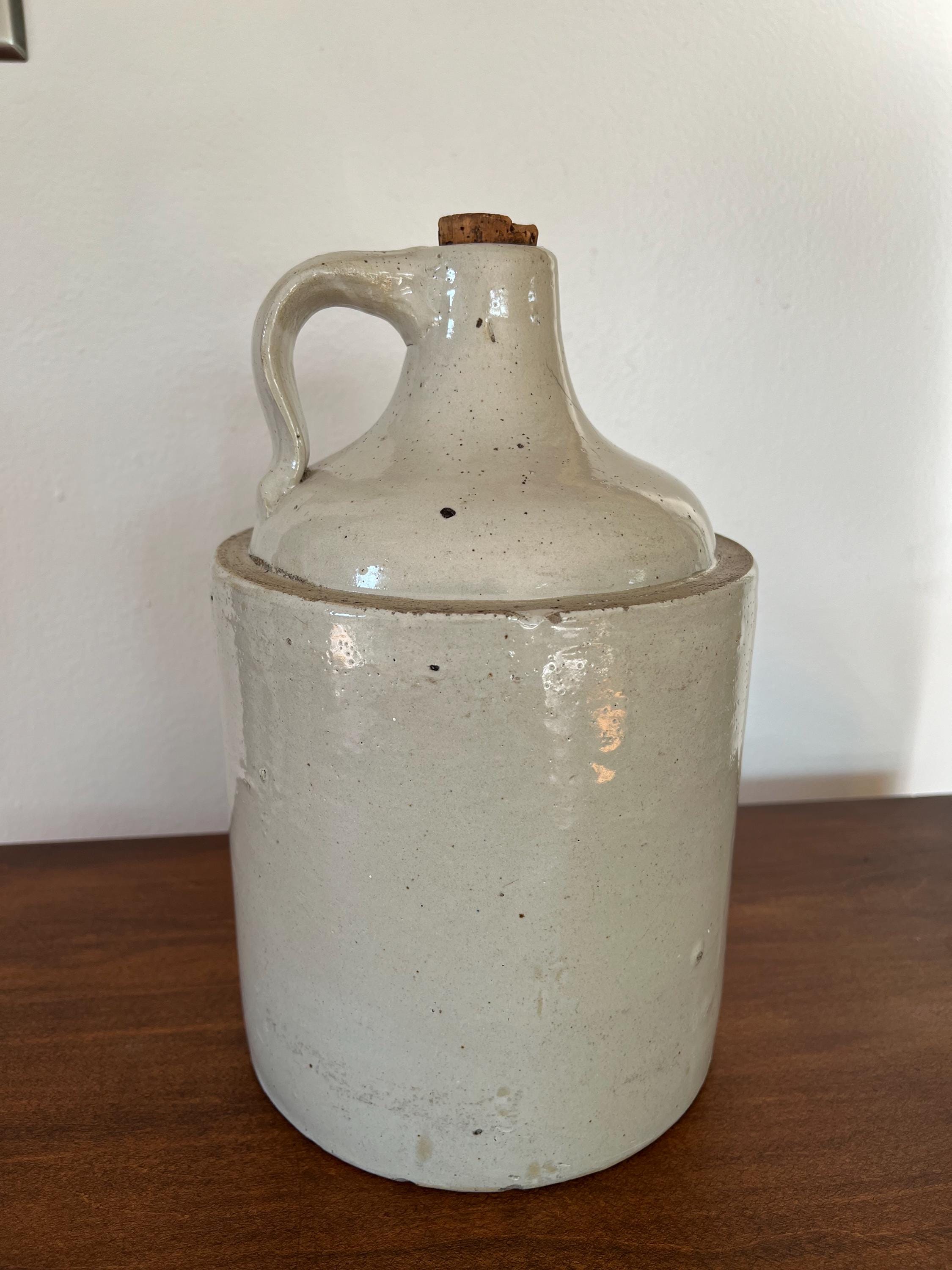Antique Stoneware Crock / 1 Gallon Whiskey Jug - Redwing - Early 1900s ...