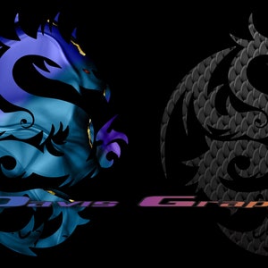 Dragon SVG-PNG Files - Set of 10 Colorful Dragons - Dragon Clipart - Etsy