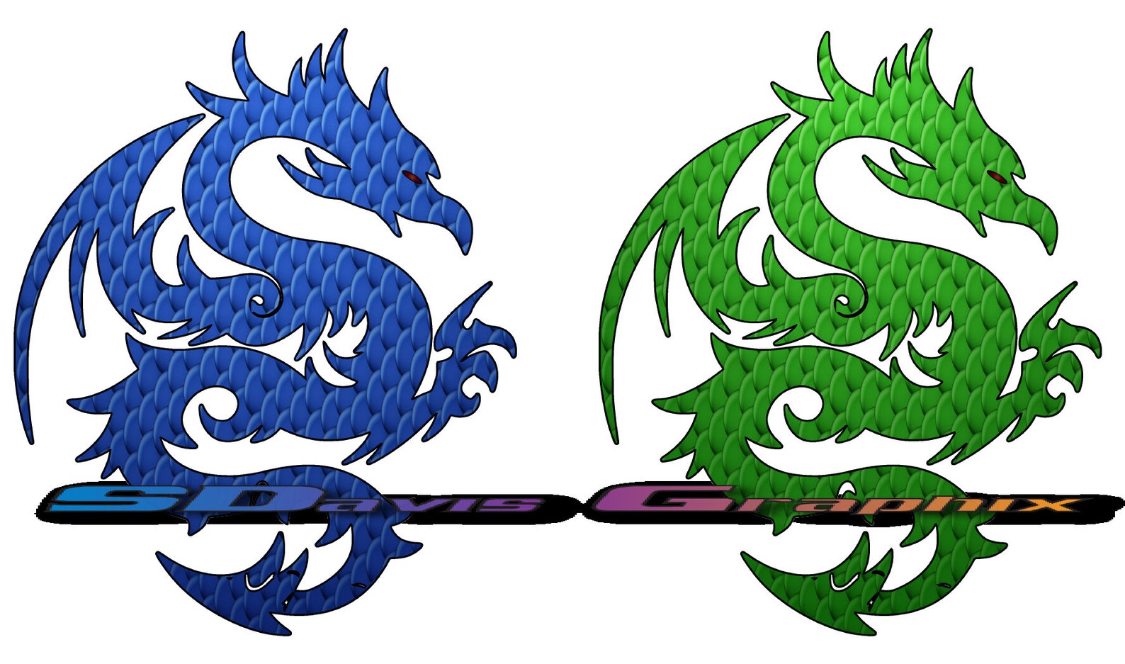 Dragon SVG-PNG Files - Set of 10 Colorful Dragons - Dragon Clipart - Etsy
