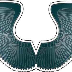 Wings Stickers - SVG-PNG Stickers/cut Files - Angel Wings in 10 ...