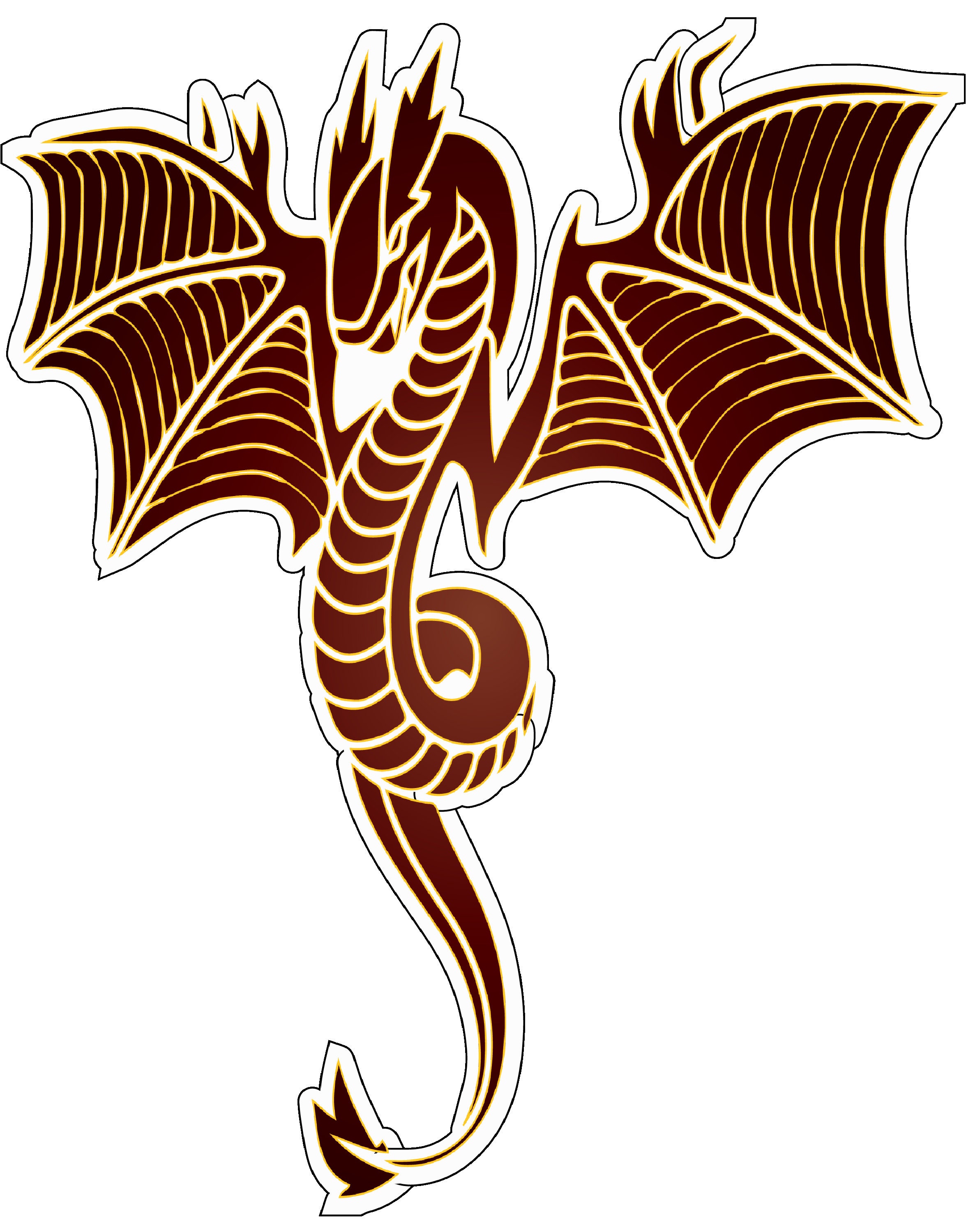 Dragon Sticker Files Sticker SVG/PNG Files Set of 10 - Etsy