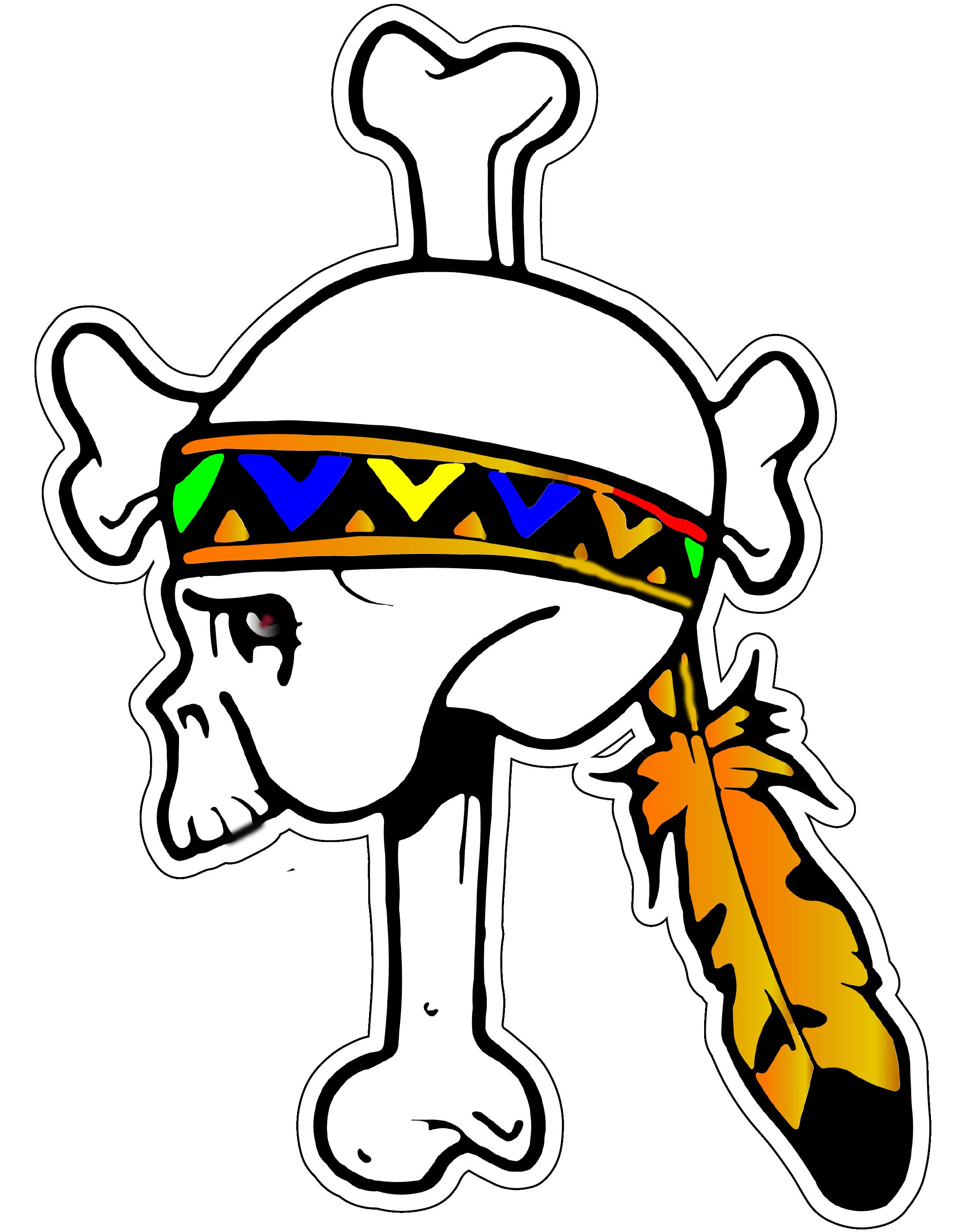 Printable Cricut Sticker Sheets 10 Skull Designs Sticker - Etsy