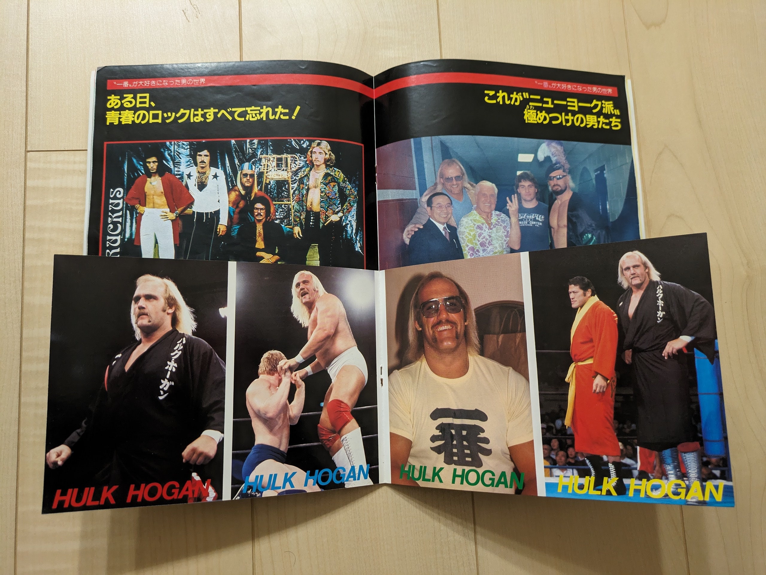 Japan Wrestling Magazine Hulk Hogan Post Card WWE WWF NJPW - Etsy