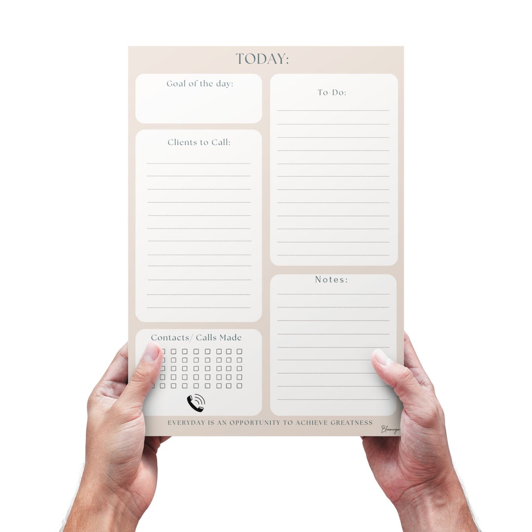 Sales Notepad - Etsy