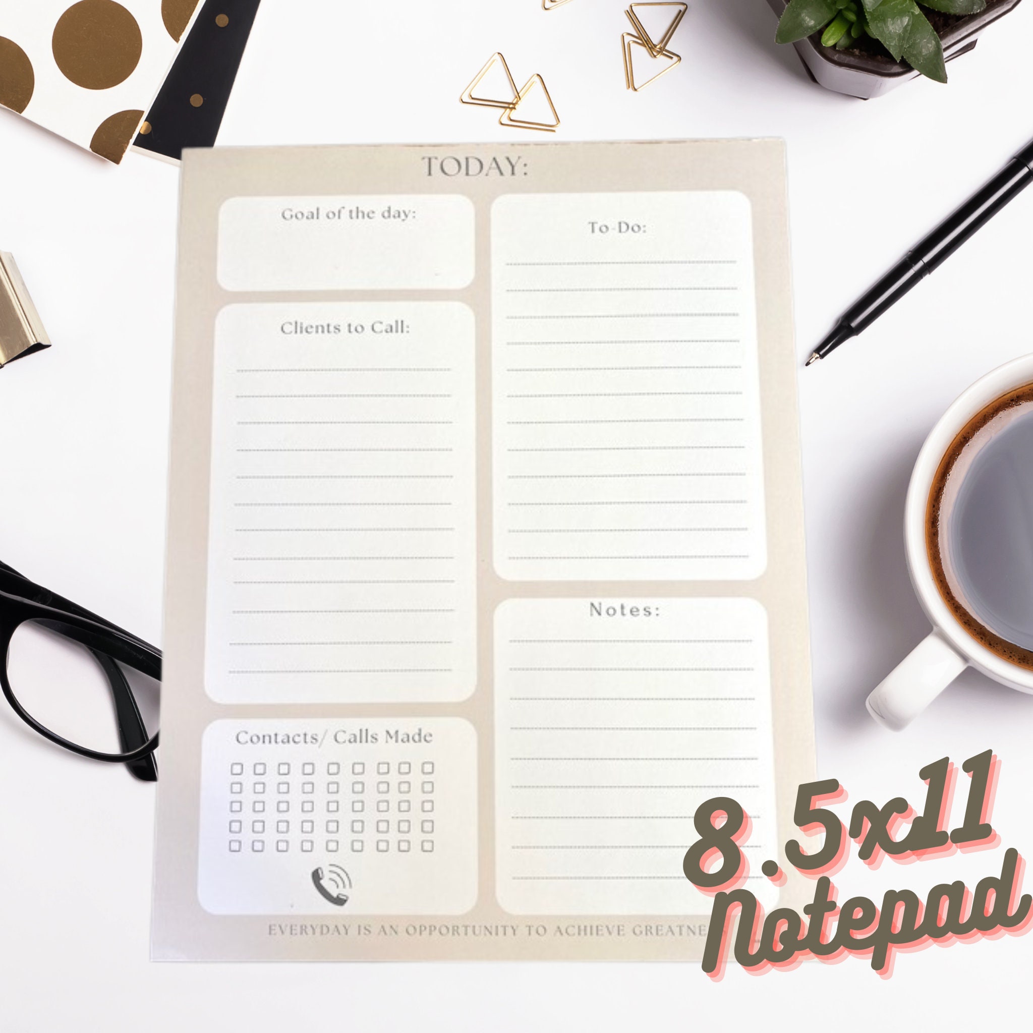 Sales Notepad - Etsy