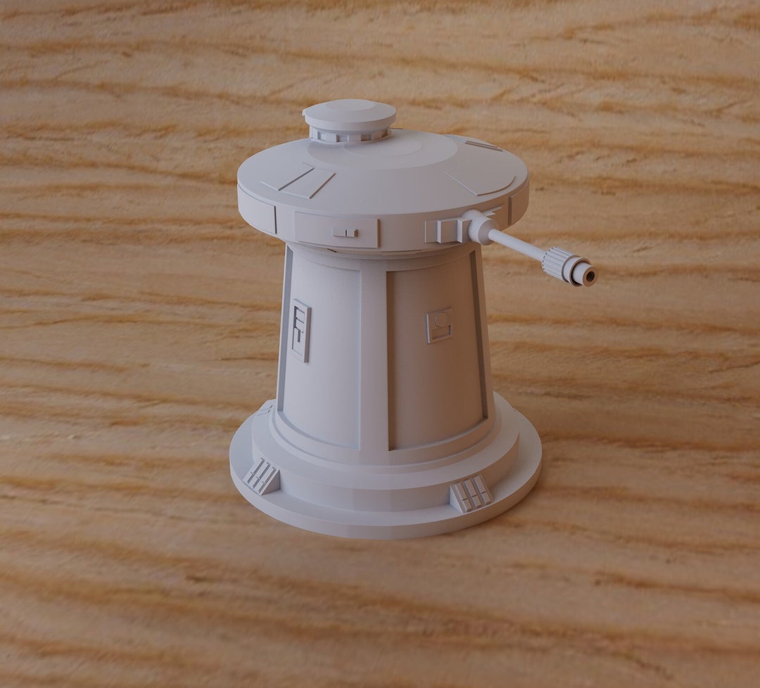 Starwars LEGION - TERRAIN | Hoth Turret STL - Fdm/sla Printer File - Etsy