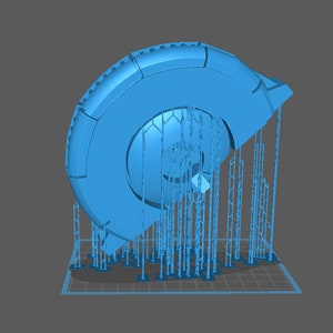 Star Wars LEGION Terrain | Hoth Shield Generator STL - Etsy