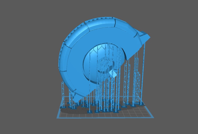 Star Wars LEGION Terrain | Hoth Shield Generator STL - Etsy