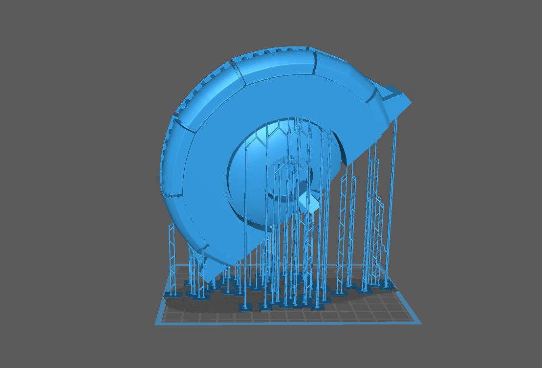 Star Wars LEGION Terrain | Hoth Shield Generator STL - Etsy