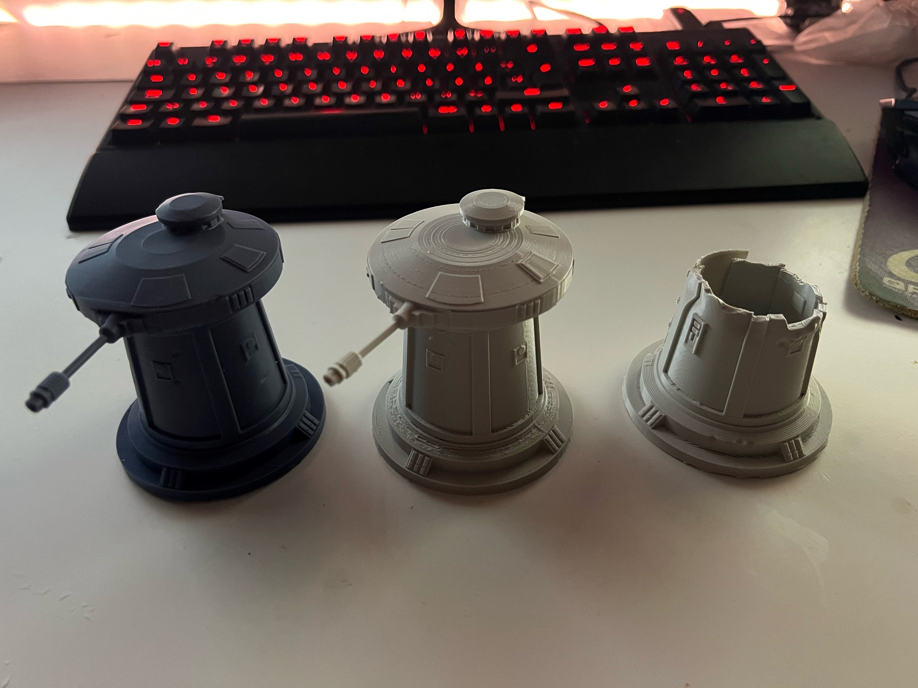 Starwars LEGION TERRAIN Hoth Turret STL Fdm/sla Printer File - Etsy