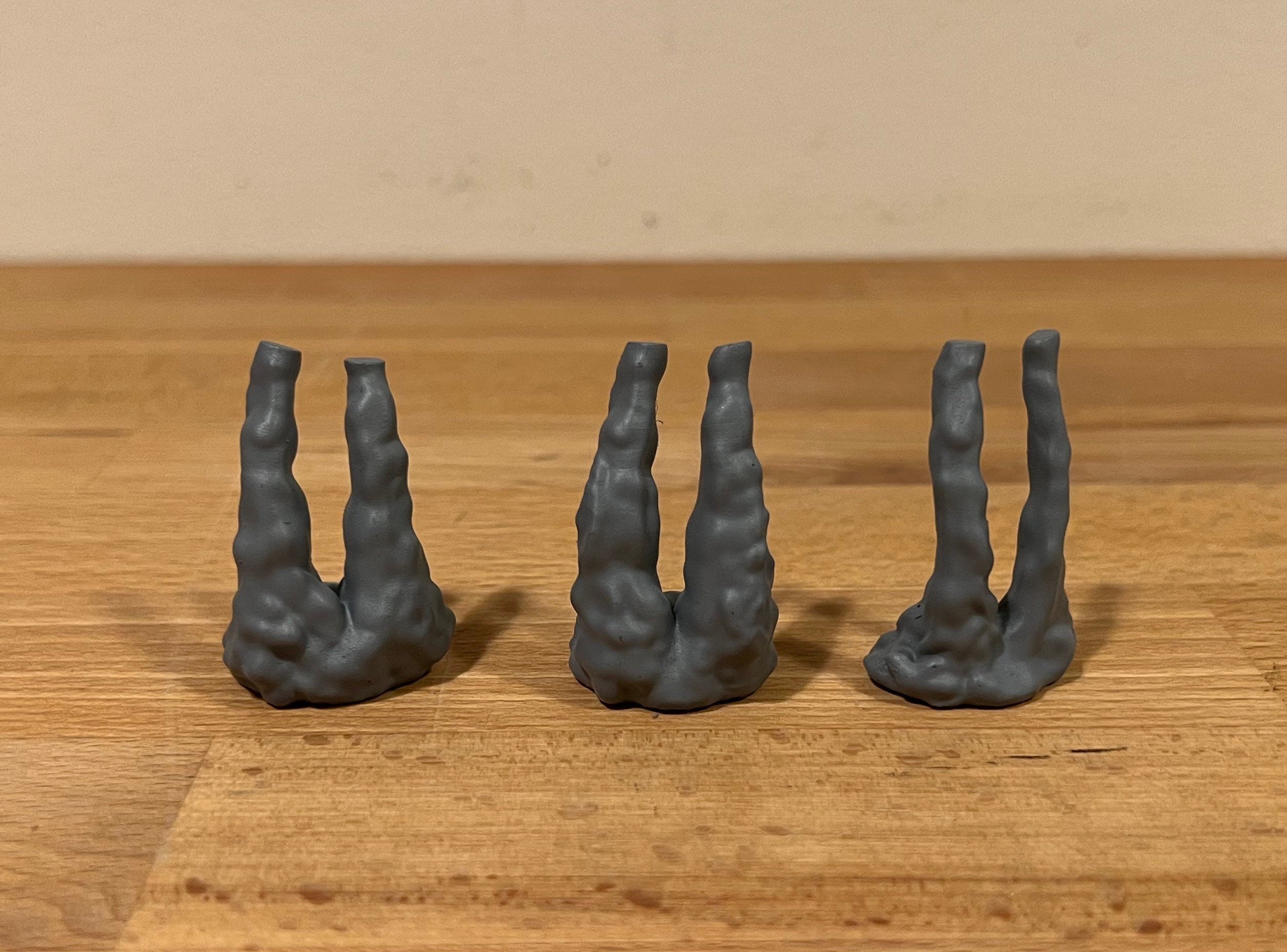 3 Pack of Star Wars: LEGION Compatible Smoke Trails | STL File for ARC ...