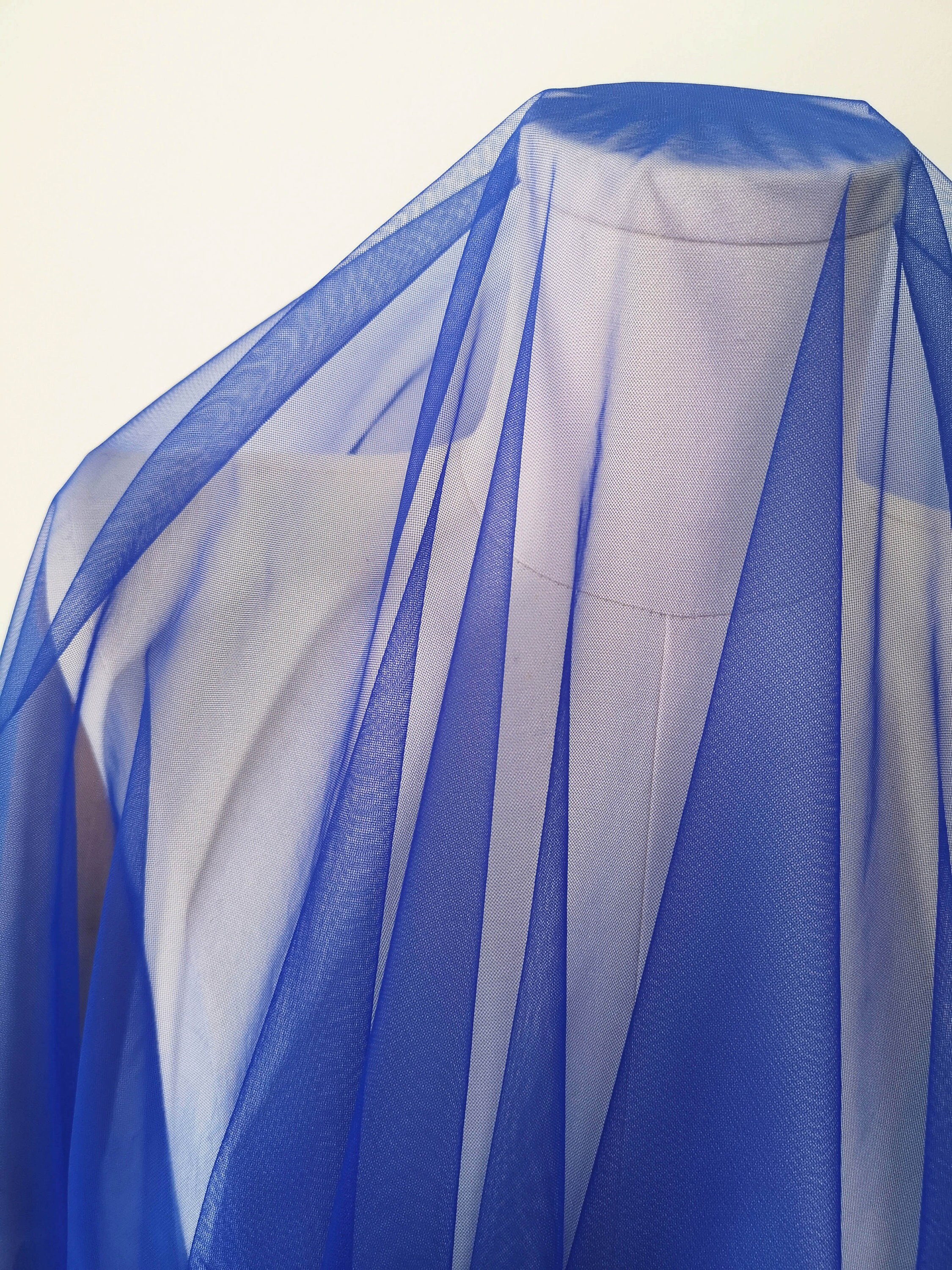Royal Blue Tulle Fabric,diy Wedding Dress Fabric,soft Mesh Tulle,bridal ...