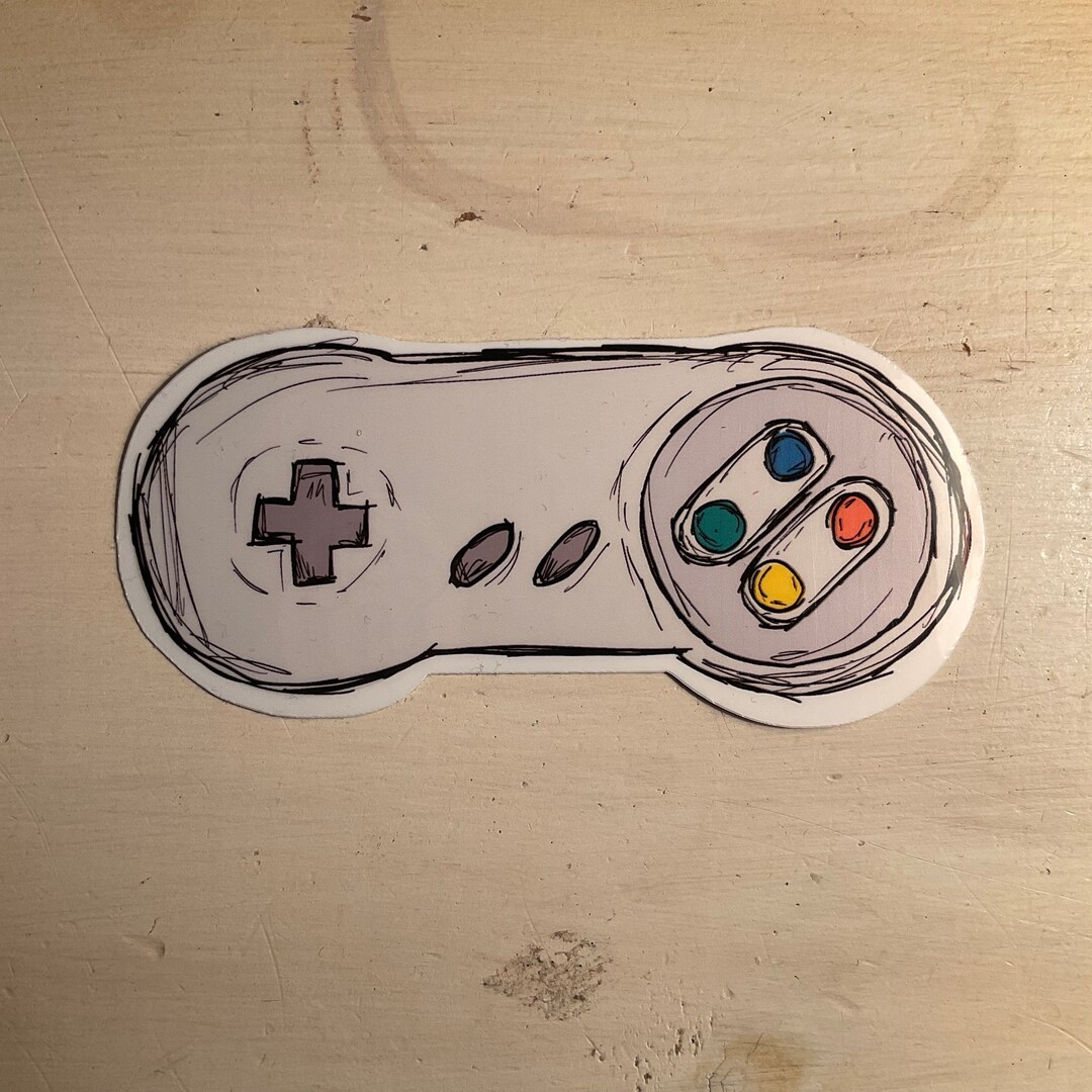 SNES Controller - Etsy