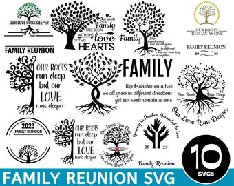 Family Tree Our Roots Run Deep Svg - Etsy