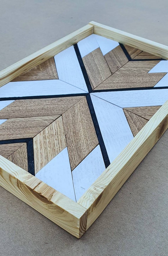 Traditional Pattern Wall Art Aztec Decoration Wooden - Etsy