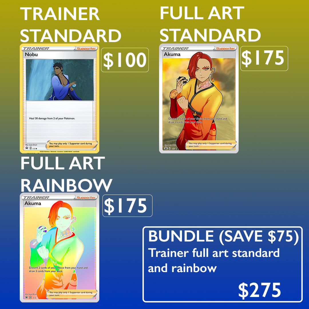 Custom Pokécards: Fakemon, Original Characters, Pets, Loved Ones, and ...