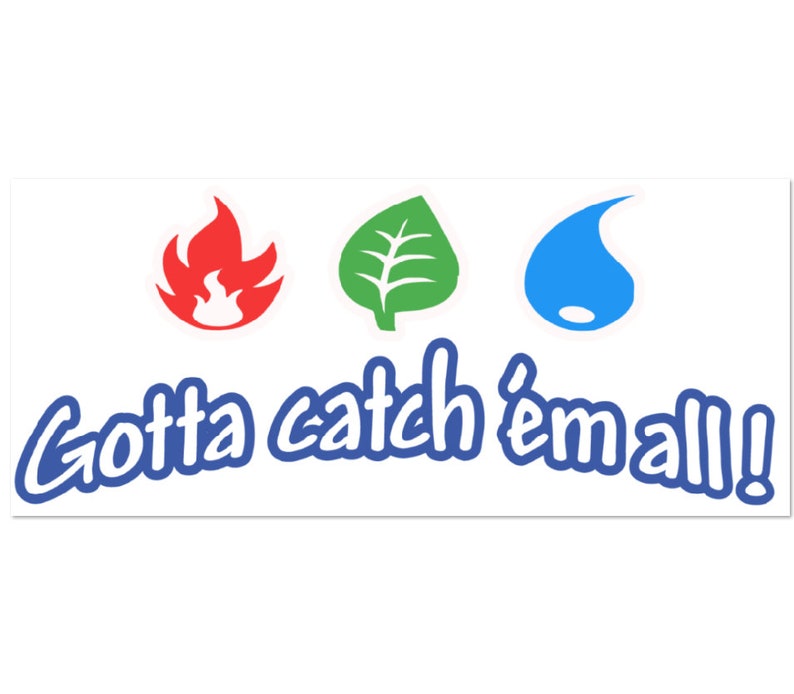 Digital File " Catch 'em All! " Customizable for Cricut and Iron-on ...