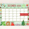 Editable October 2024 Calendar, Printable Calendar, 2024 School ...