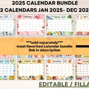 Editable School Calendar 2025-2026 From July to June- Printable School ...
