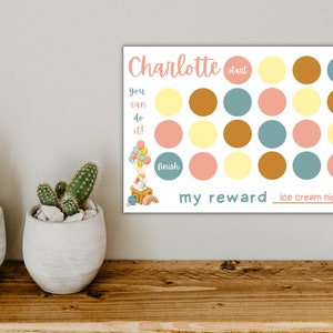 Editable Kids Unicorn Chore Chart, Girl Reward Chart, Daily Chore Chart ...