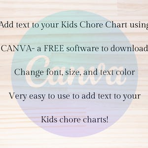 Editable Kids Boho Rainbow Chore Chart, Kids Boho Reward Chart, Weekly ...