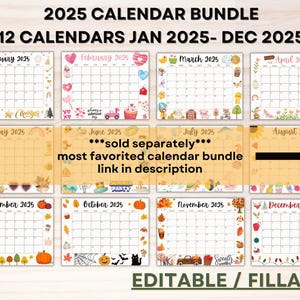 Editable October 2025 Calendar, Printable School Calendar, Cute ...
