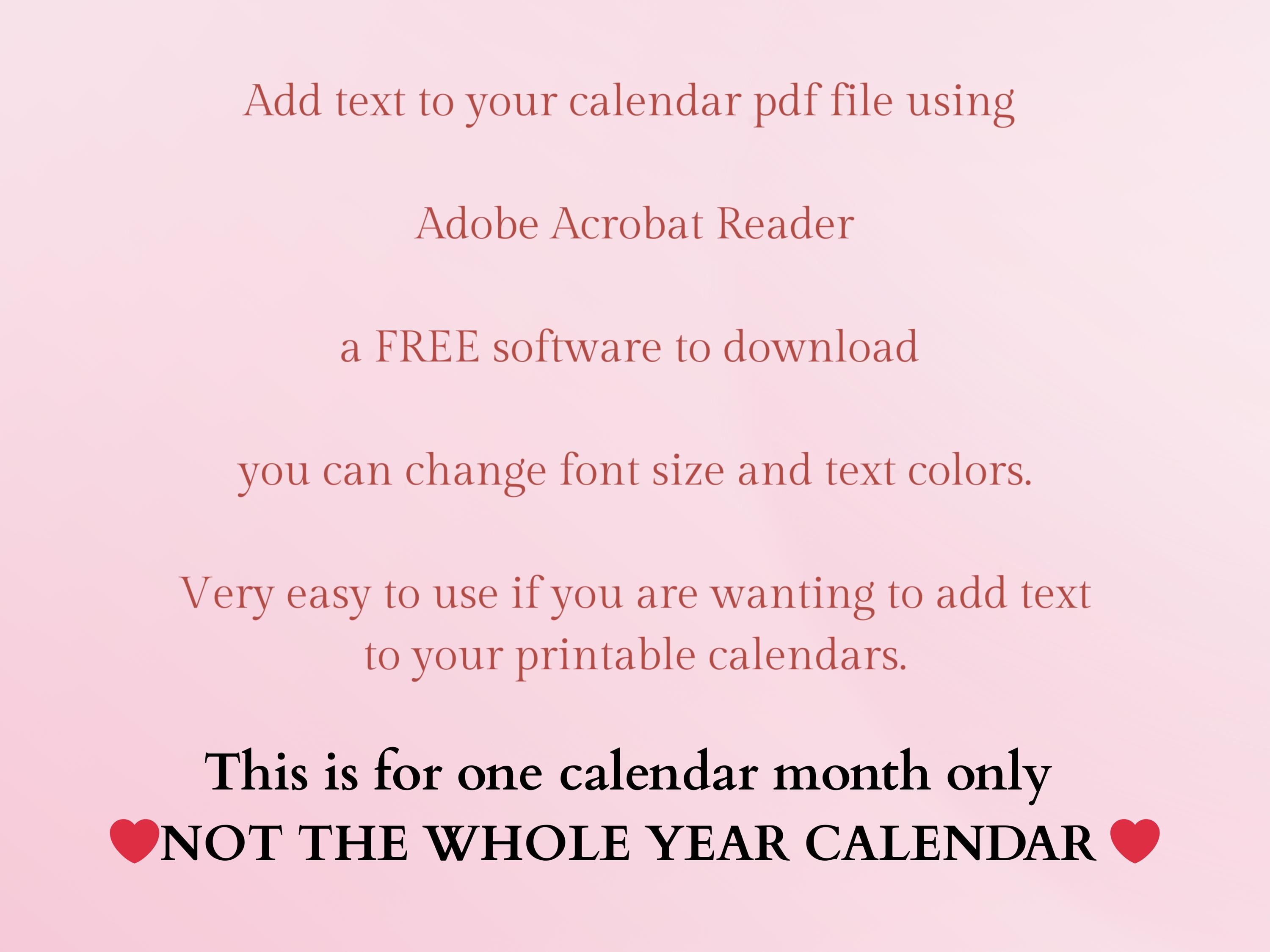 Editable August 2026 Calendar, Pink Printable Back to School Calendar ...
