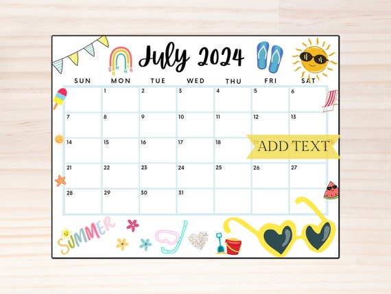 Summer 2024 Blank Calendar Printable 2022 - Tabbi Faustina Summer 2024 Blank Calendar Printable 2022 - Tabbi Faustina