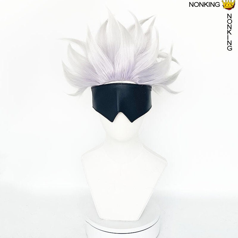 Anime Gojo Satoru Hair Cosplay Anime Manga Cosplay Wigs - Etsy Israel