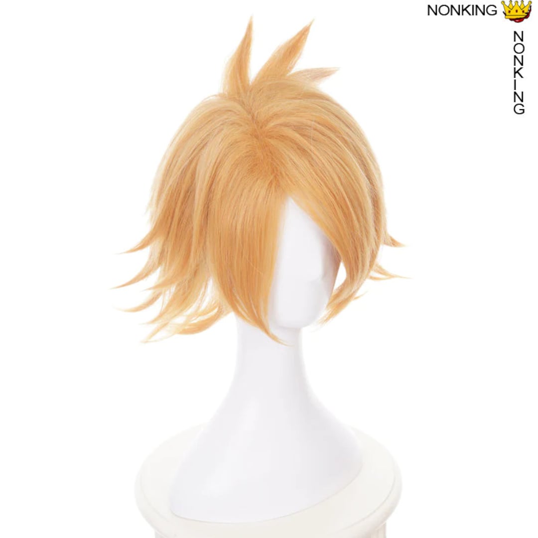 Anime Hero Academia Kaminari Denki Hair Cosplay Anime Manga Cosplay ...