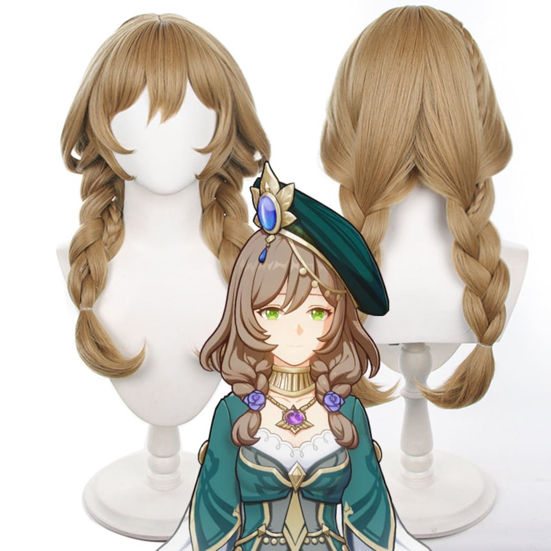 Lisa Hair Cosplay, New Skin Lisa A Sobriquet Under Shade Genshin Impact ...