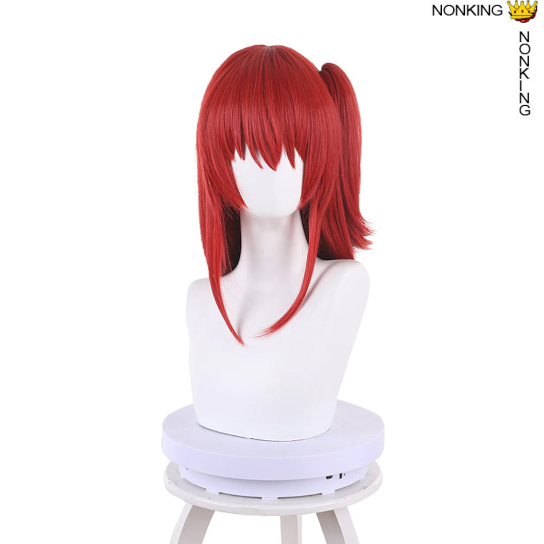 Kita Ikuyo Red Long Cosplay Wig, Kita Ikuyo Cosplay Costume, Anime ...