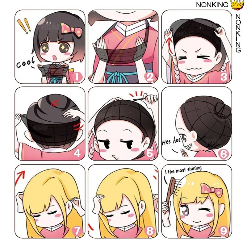 Tighnari Hair Cosplay Genshin Impact Cosplay Wigs Game - Etsy