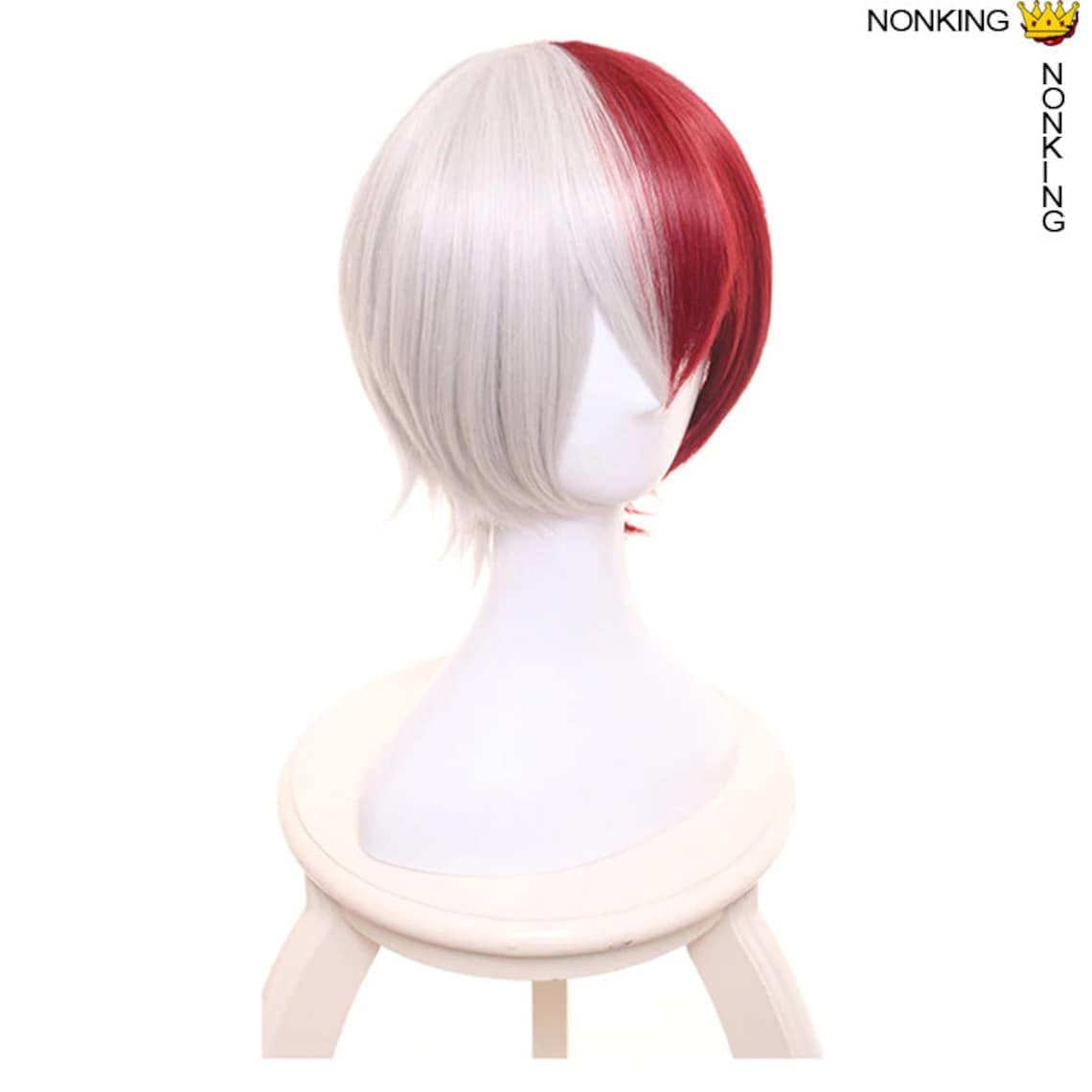 Anime Hero Academia Todoroki Shoto Hair Cosplay Anime Manga - Etsy