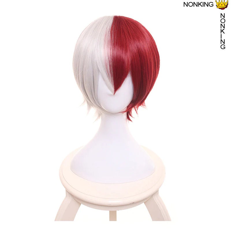 Anime Hero Academia Todoroki Shoto Hair Cosplay Anime Manga - Etsy
