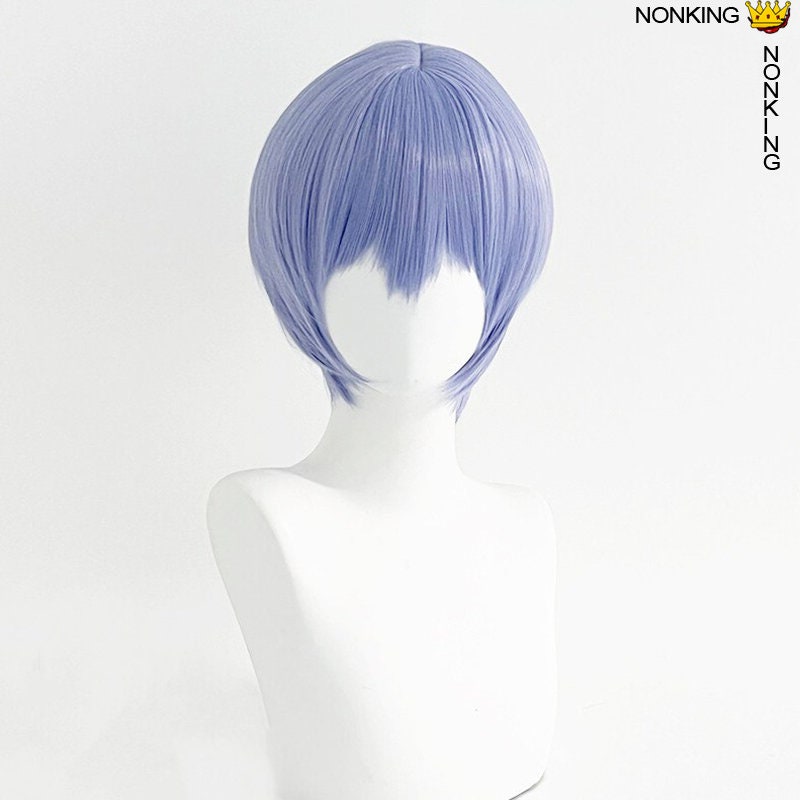 EVA Ayanami Rei Cosplay Wig, Evangelion Anime Cosplay Accessories for ...