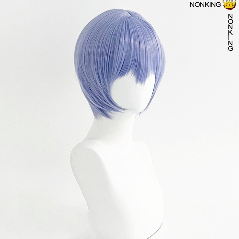 EVA Ayanami Rei Cosplay Wig, Evangelion Anime Cosplay Accessories for ...