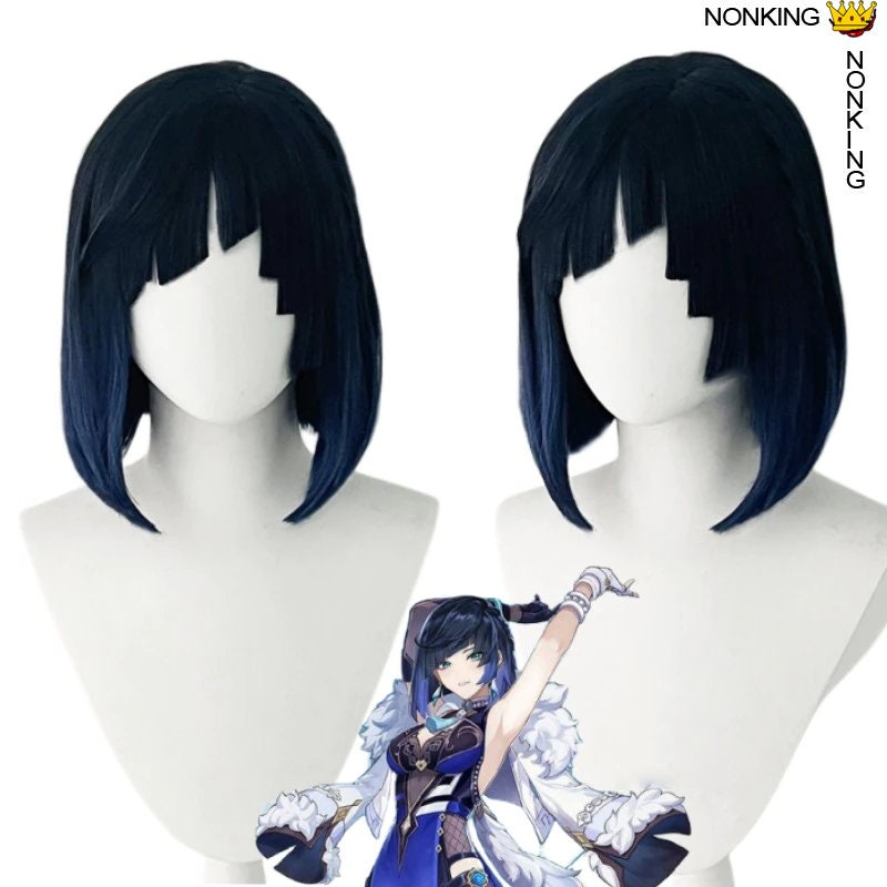 Yelan Hair Cosplay Genshin Impact Cosplay Wigs Game Cosplay - Etsy