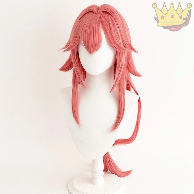 Yae Miko Hair Cosplay Genshin Impact Cosplay Wigs Game - Etsy