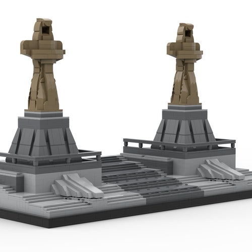 Raid on the Temple Bricks MOC Digital Build Instructions - Etsy