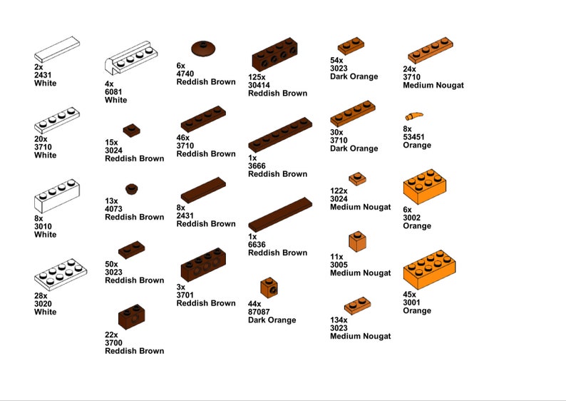Jungle Planet Bricks MOC Digital Build Instructions - Etsy