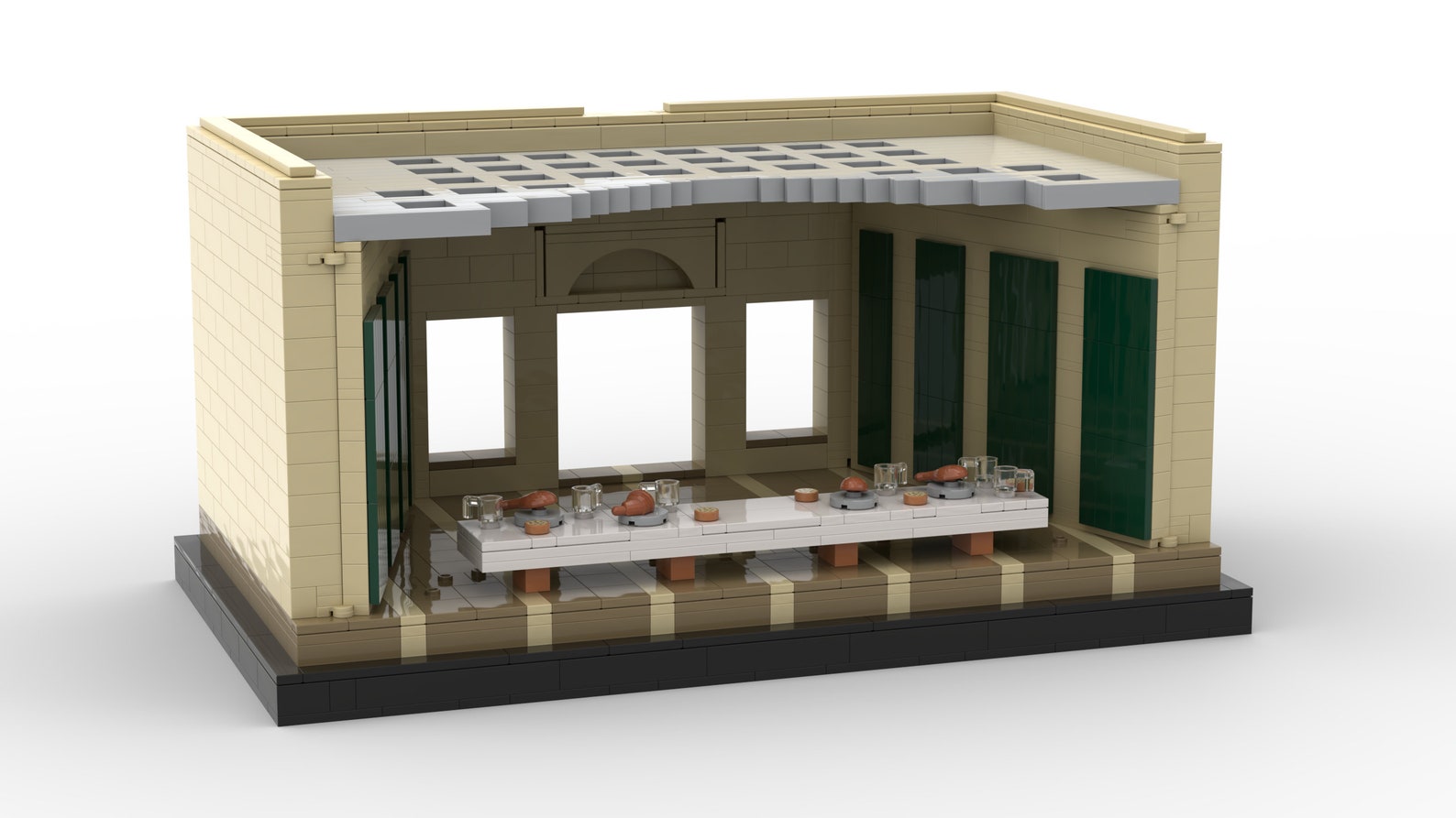 The Last Supper Bricks MOC Digital Building Instructions - Etsy