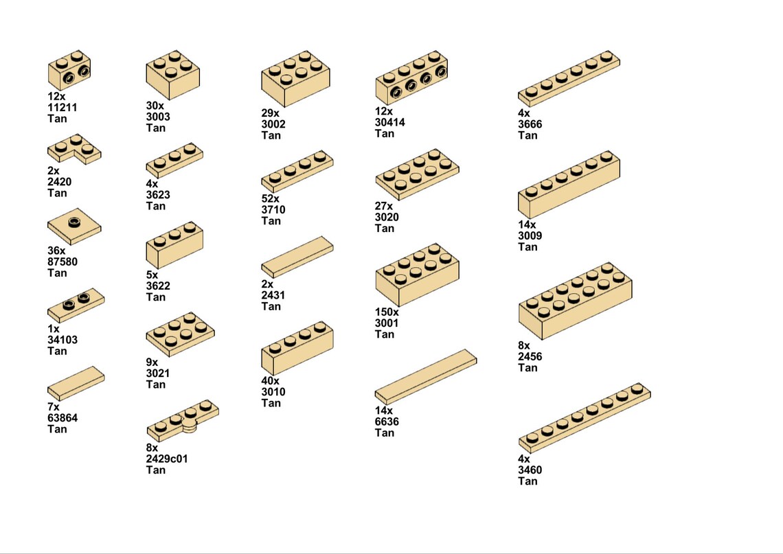 The Last Supper Bricks MOC Digital Building Instructions - Etsy