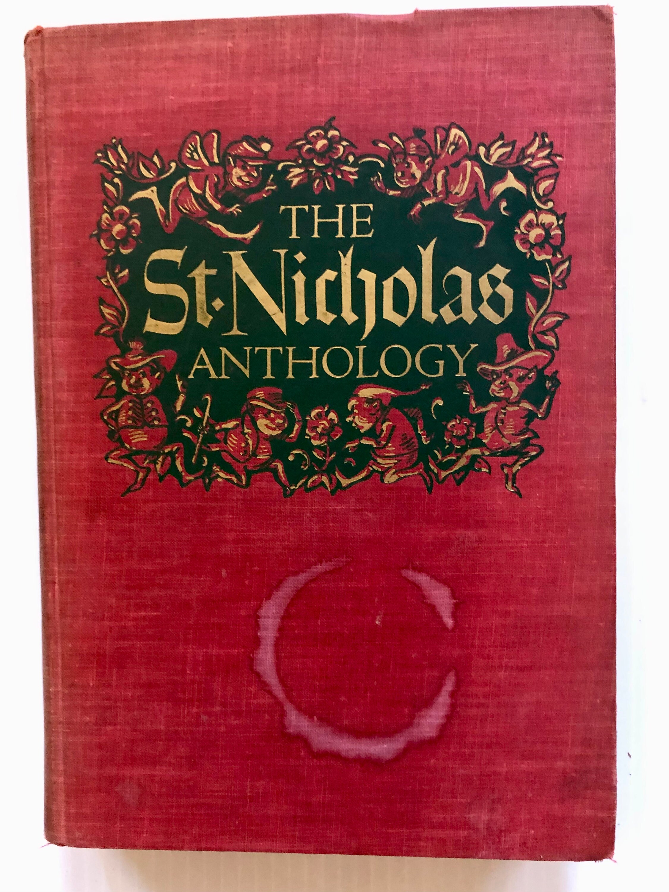 Vintage the St. Nicholas Anthology HC Book 1948 Children's Stories by Famous Authors, Palmer Cox ...