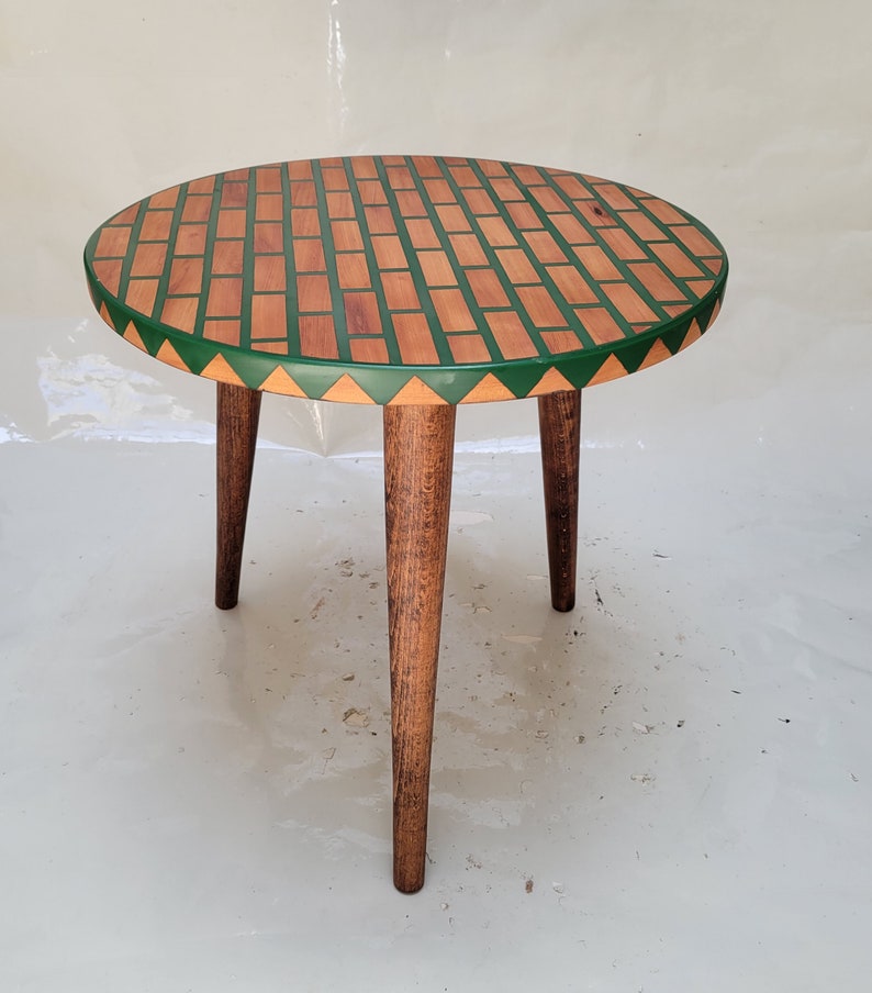 Arabic Moroccan Table/ Decorative Brass Wooden Table, Coffee Table ...