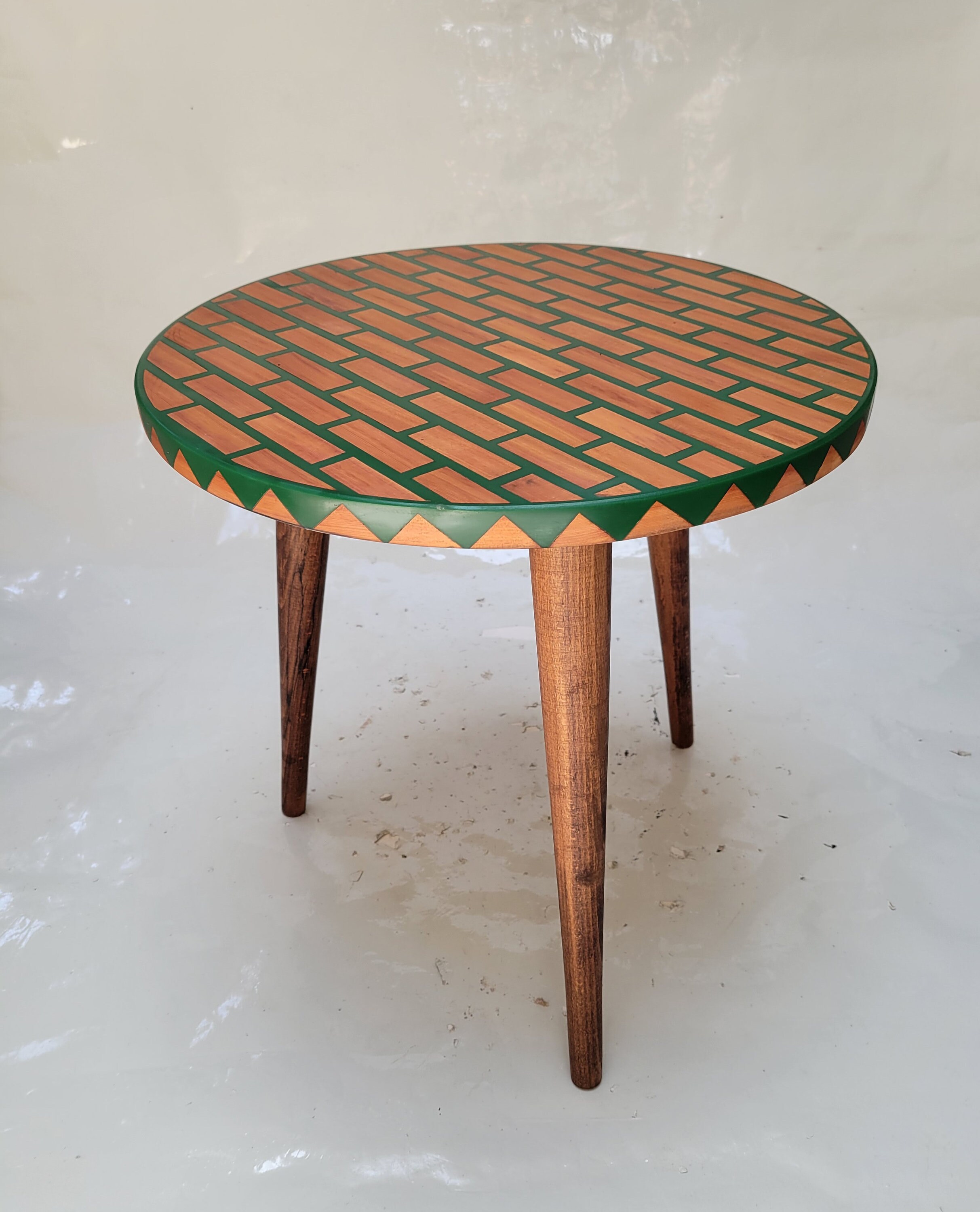 Arabic Moroccan Table/ Decorative Brass Wooden Table, Coffee Table ...
